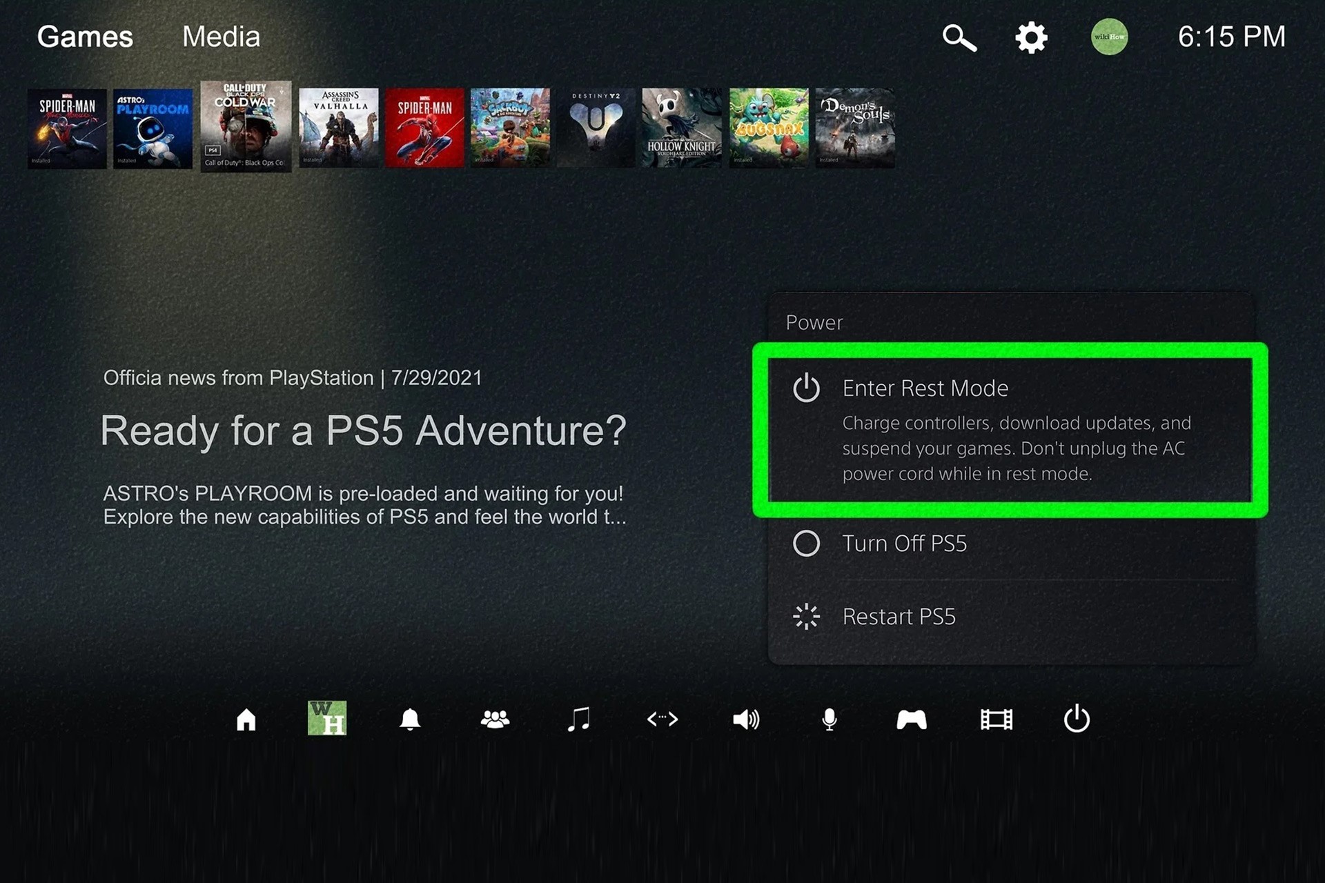 حالت رست مود Rest mode در ps5 چیست و چه کاربردی دارد